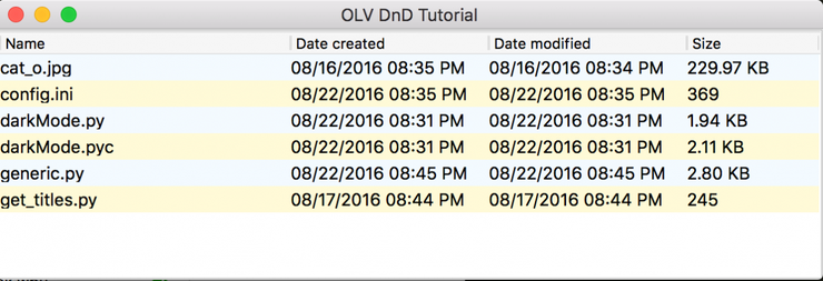 Как использовать Drag and Drop? - wxPython #21
