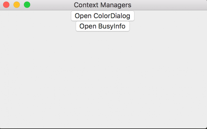 Контекстные менеджеры wxPython #11