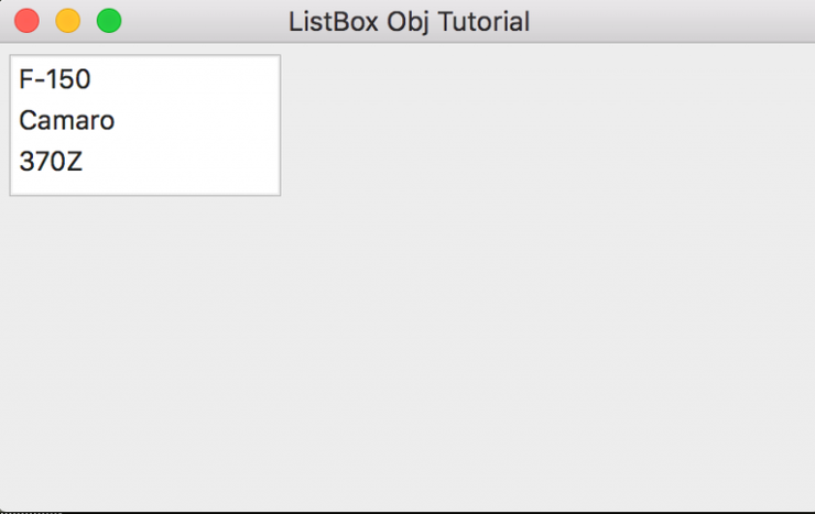 Помещаем объекты в виджеты ComboBox или ListBox - wxPython #43