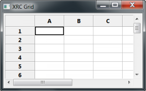 Как создать сетку с помощью XRC - wxPython #50
