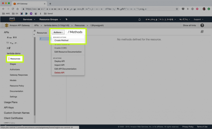 Amazon: AWS Lambda и API Gateway с примерами на Python