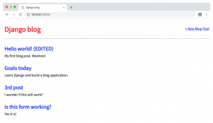CRUD Django: CreateView, UpdateView и DeleteView