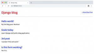CRUD Django: CreateView, UpdateView и DeleteView